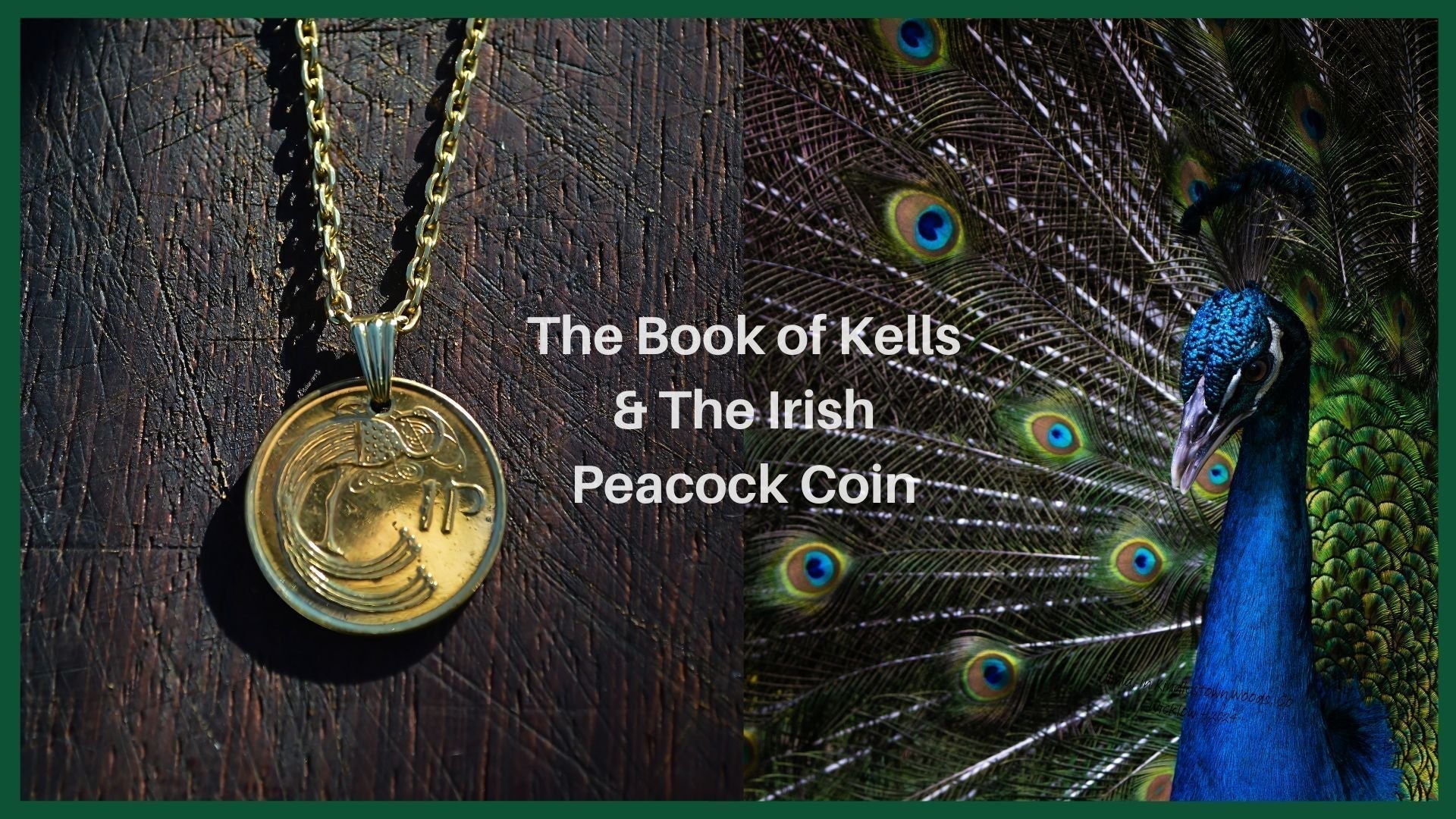 How the Book of Kells Inspired our Peacock Pendant – Gallaghers Gifts